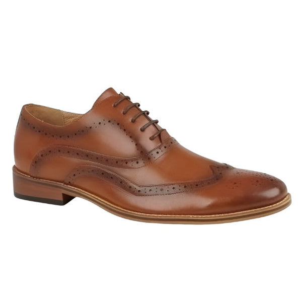 Goor Mens Shoe M424B Brown - Donaghys