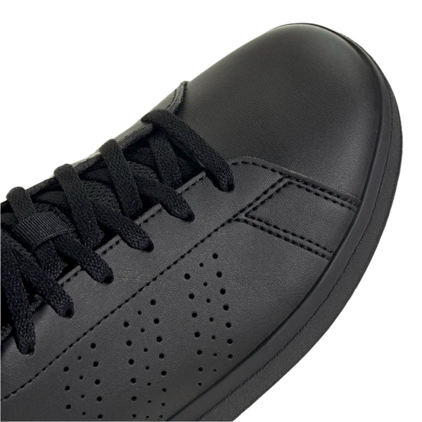 Adidas Junior Trainer Advantage Base 2.0 Black - Donaghys